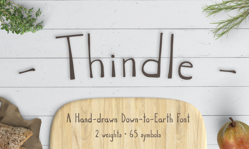 Thindle Font - Yoka Design