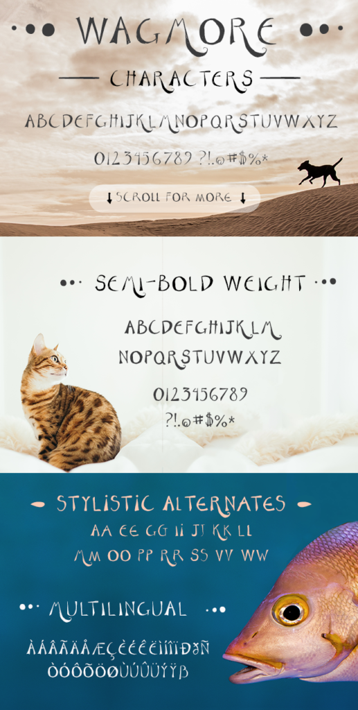 Wagmore Font - Yoka Design
